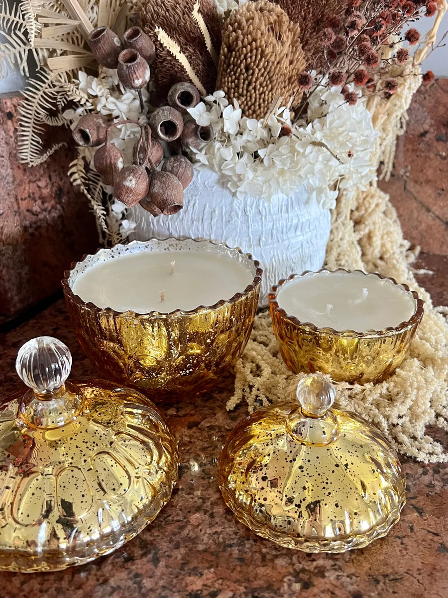 Stunning Gold design (Jumbo) – Candela Candles